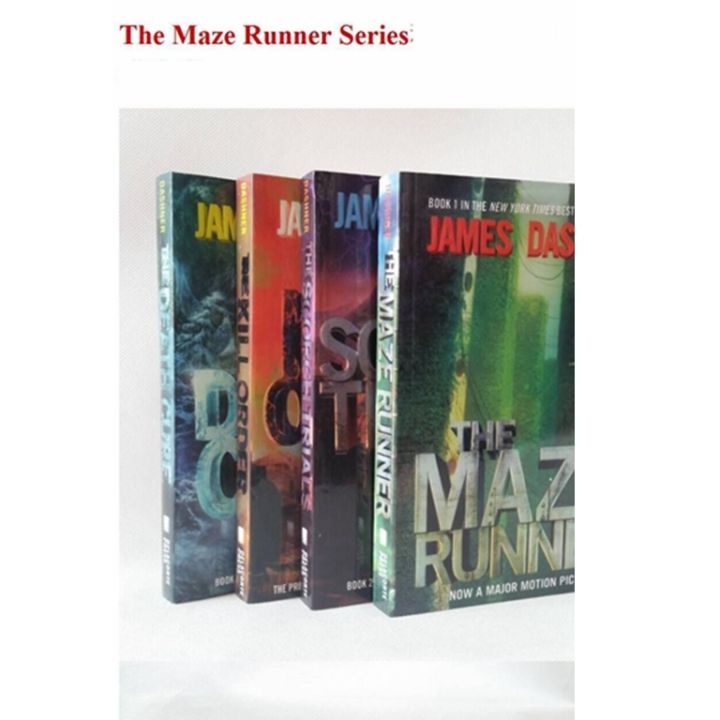 [Ready Stock] Maze Trilogy Full 4 books of The Maze Runner Series Books ...