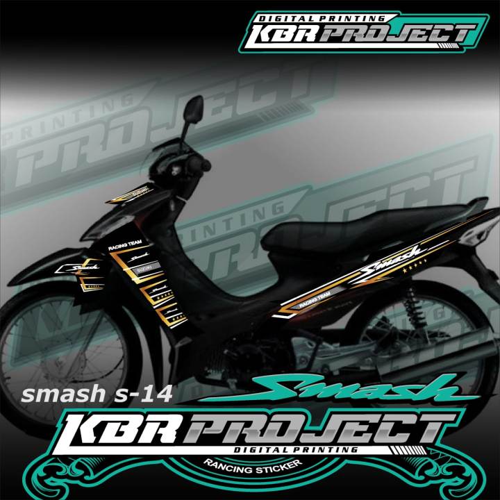 [COD] Stiker SMASH TITAN striping SMASH TITAN motor SUZUKI motor ...