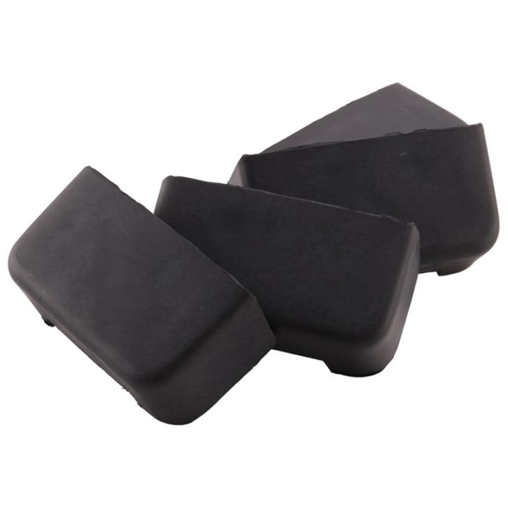 4 Piece Car Seat Rail Cover Rear Seat Slide Rail Plug Slide Protection ...