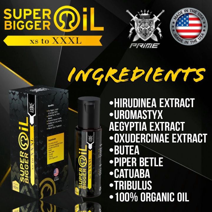 [100% BERKESAN] Super Bigger Oil 100% Original Minyak Tahan Lama ...