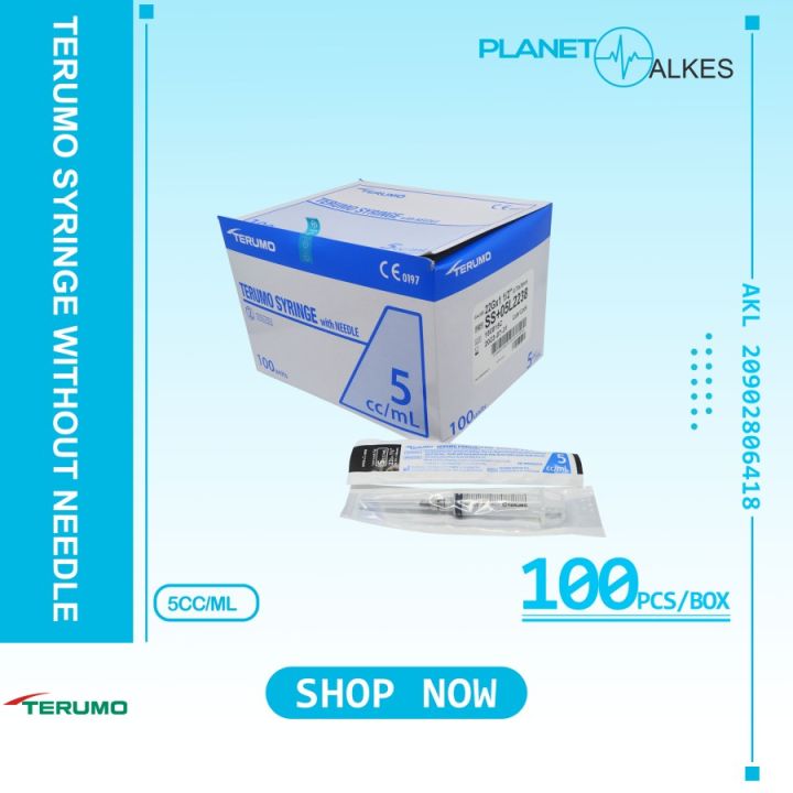 Spuit 5cc Terumo Syringe 5cc 5ml Terumo / Terumo 5cc isi 100 pcs | Lazada Indonesia