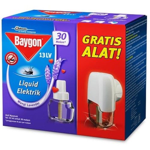 Baygon Liquid Elektrik Gratis Alat Isi 22ml | Lazada Indonesia