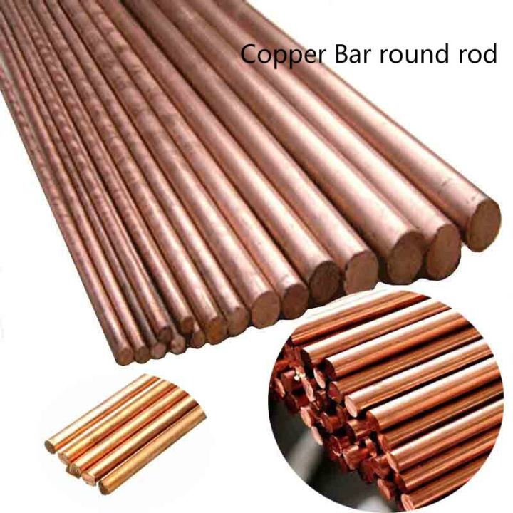 15Sizes of copper bar length 100mm Diameter 3/4/5/6/8/10/12/14/15/16/18 ...