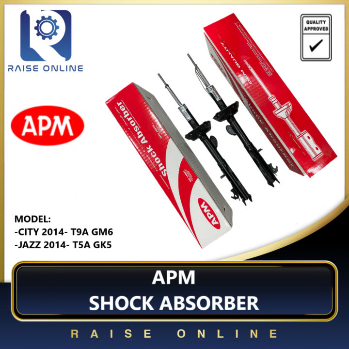 ( 100% ORIGINAL APM ) HONDA CITY GM6 T9A JAZZ GK5 T5A FRONT REAR SHOCK ...