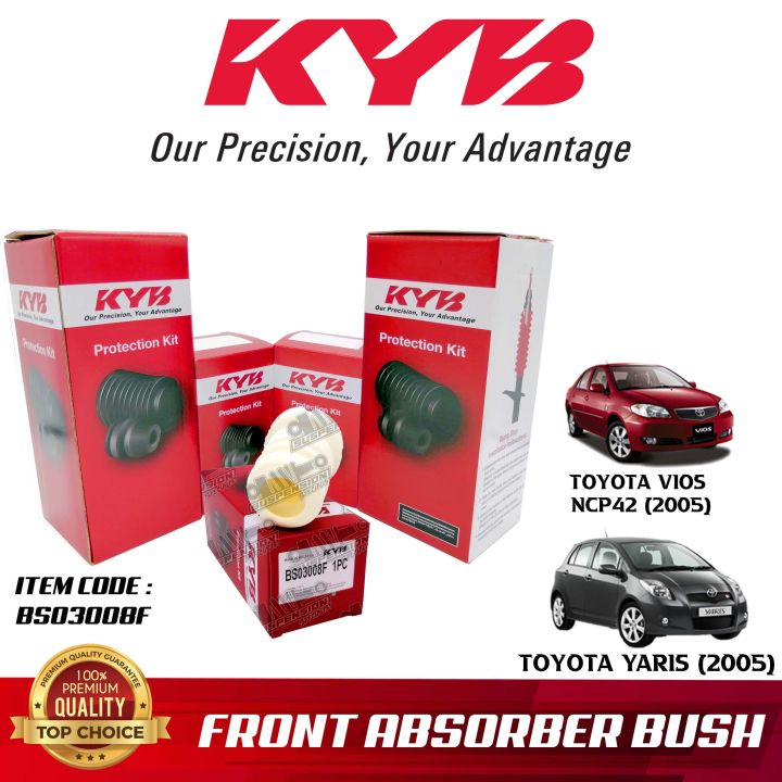 TOYOTA VIOS NCP42 (2005~), TOYOTA YARIS (2005~) FRONT ABSORBER BUSH ...