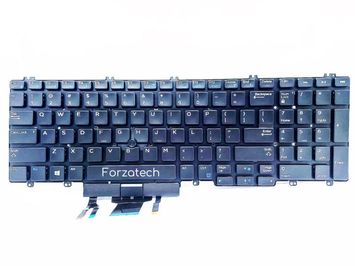 Dell Laptop Keyboard Precision 15 7530 E7530 7730 M7530 7540 7740 New ...
