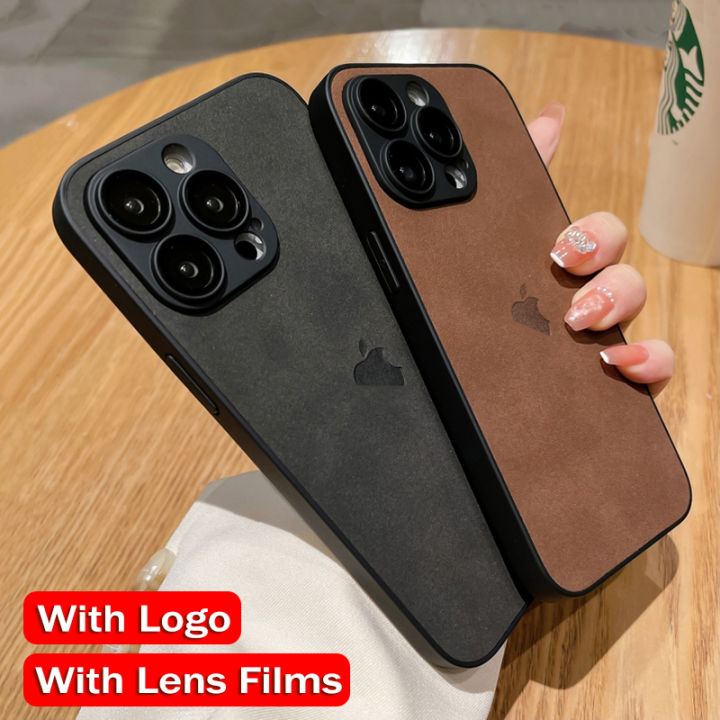 CrashStar With Logo With Lens Films Leather Hard Shockproof Phone Case ...