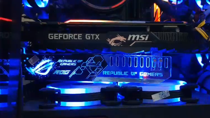 Giá đỡ VGA LED RGB | Lazada.vn