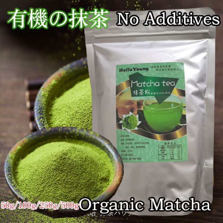 50g-500g Chinese Herbal Tea Organic Pure Matcha Green Tea Powder Powder ...