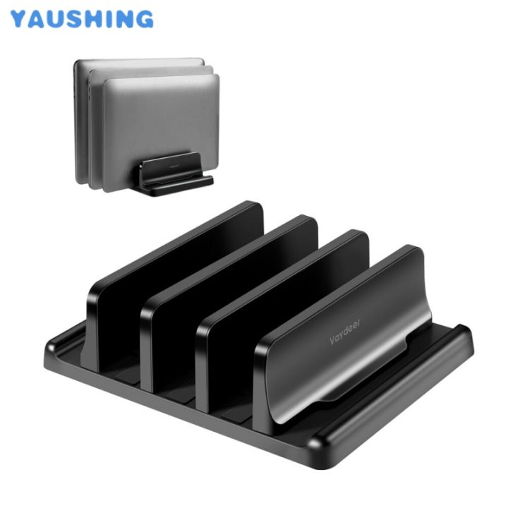 Plastic Vertical Laptop Stand Holder Adjustable Desktop Notebook Dock ...