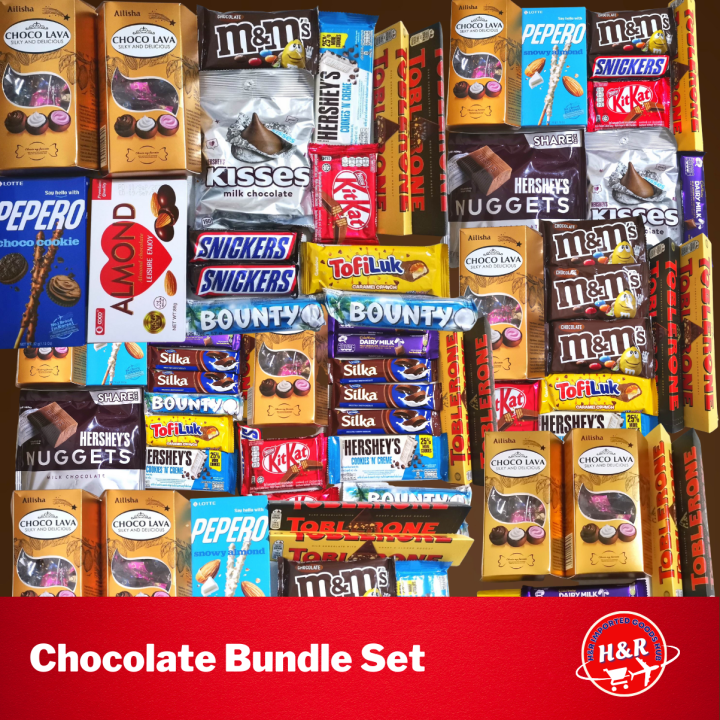 Premium Chocolate Assorted Bundle Set for Gifts and More Imported ...