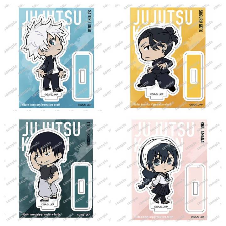 XP Jujutsu Kaisen Anime Figure Model Toy Acrylic Stands Gojo Satoru ...