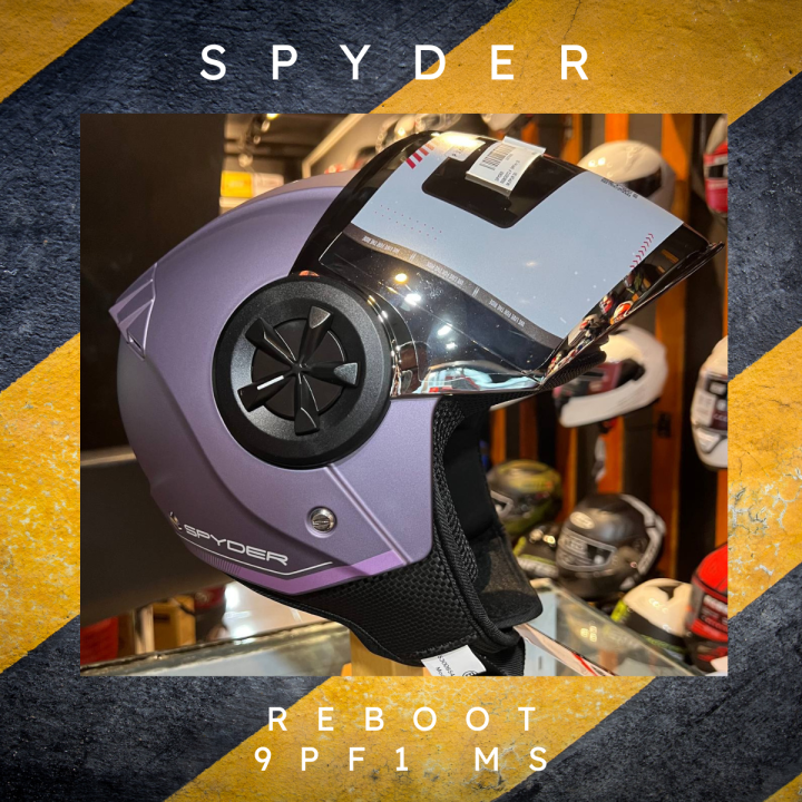 Spyder half face helmet reboot 2 pd 9PF1 MS rmp ph | Lazada PH