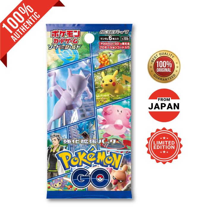 *Authentic Pokemon Card Sword Shield Pokemon GO booster box (JP ver ...