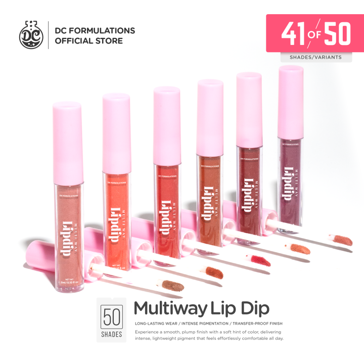 DC Formulations Lip Dip (41 to 50) 3mL [Chubby LipGloss Tube] | Lazada PH