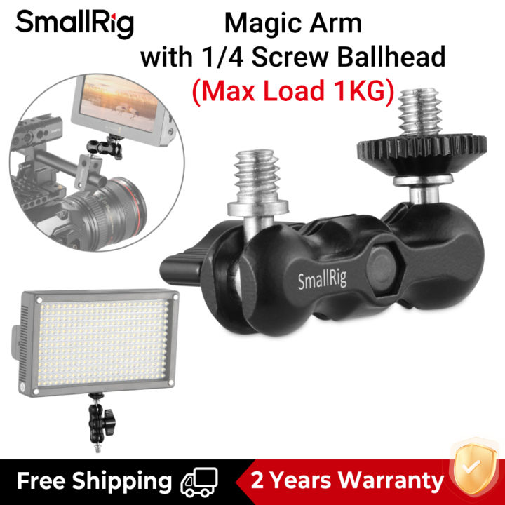 SmallRig Universal Magic Arm with 1/4 Screw Small Ballhead (Max Load ...