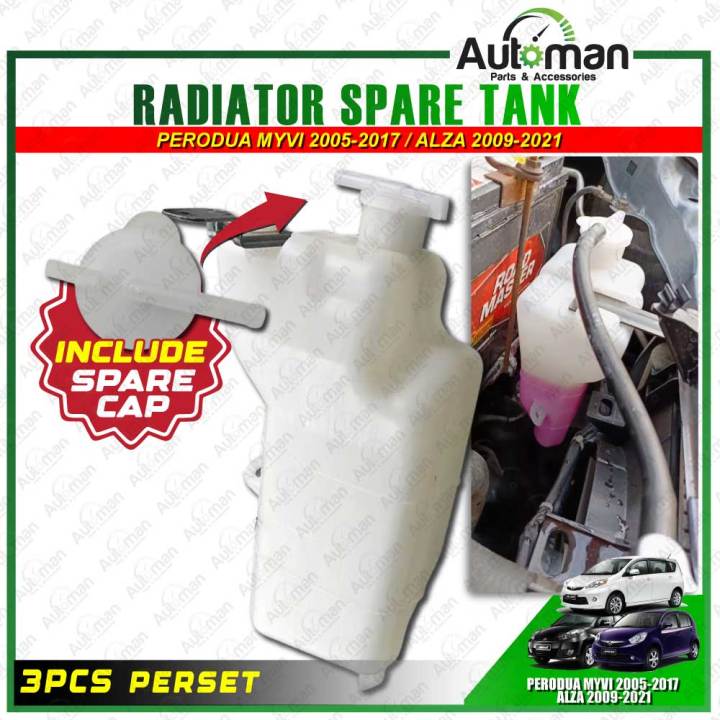 Radiator Water Spare Tank Second Perodua Myvi 2005 - 2017 Alza 2009 ...