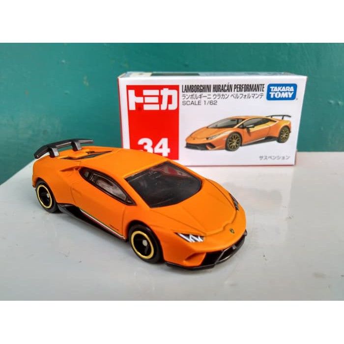 Tomica Lamborghini Huracan Performante Tomica Reguler No 34 Diecast ...
