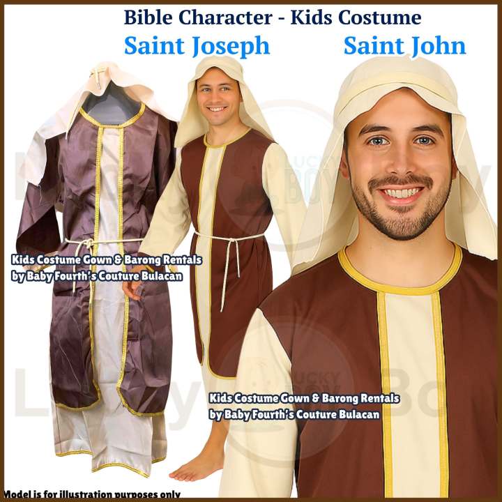 Bible Character Saint St. Joseph Catholic costumes for Adult for School ...