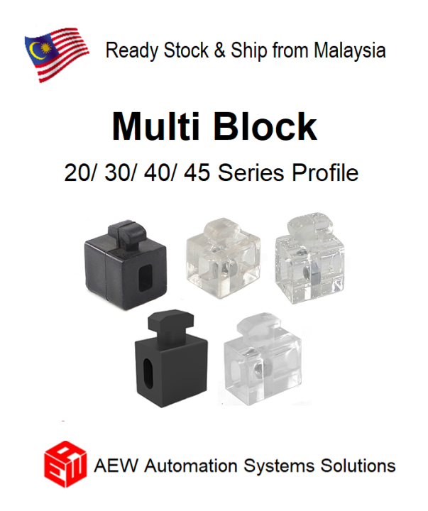 Multi Block/ Arcylic Mounting Bracket/ Panel Mounting Bracket 20/30/40 ...