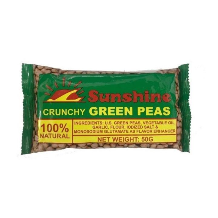 Sunshine Crunchy Green Peas 50g | Lazada PH