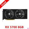 XFX RX 5700XT RX5700 XT 8GB Graphics Card GPU AMD Radeon 5700XT Video ...