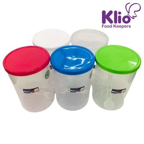 Klio KL-2018 FK Round Stack 1350mL Food Keeper Large Rounded Container ...