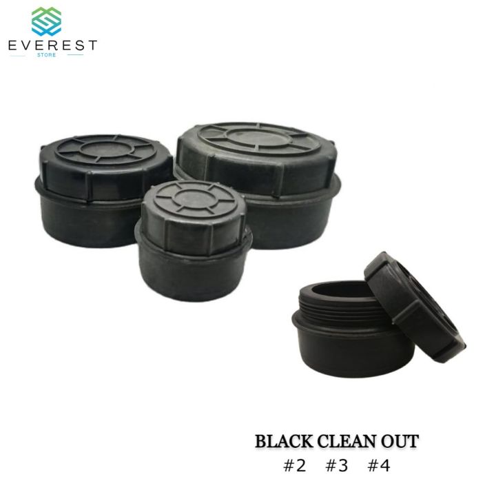 PVC Clean Out #2 / #3 #4 (black) | Lazada PH