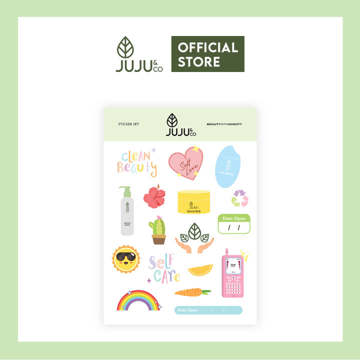 JUJU & CO Sticker Set | Lazada Indonesia