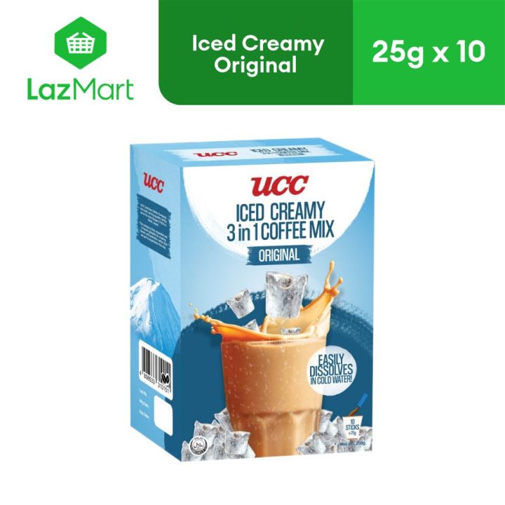 UCC 3-in-1 Iced Creamy Original 25g x 10 | Lazada PH