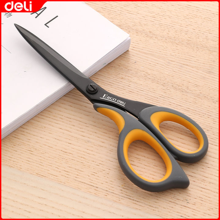 Deli Scissor Abs+Tpe, Stainless Steel E77757 | Lazada PH
