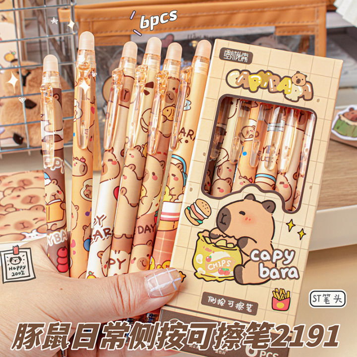 ปากกาลบได้ Kapibala สำหรับนักเรียนโรงเรียนประถม,กดความร้อน,ปากกา,ค่า ...