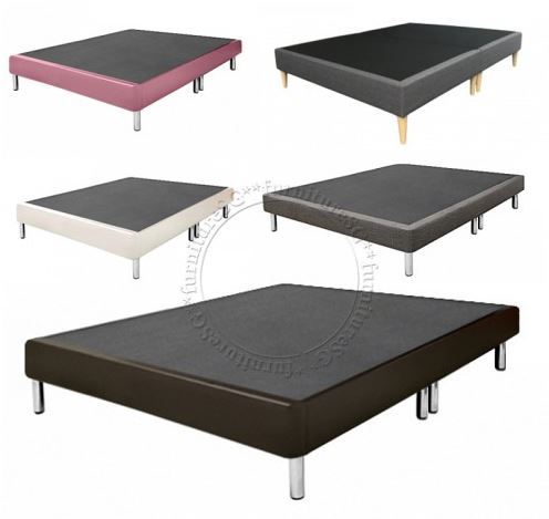 Divan PVC or Fabric Bed Frame - Single, Super Single, Queen and King ...