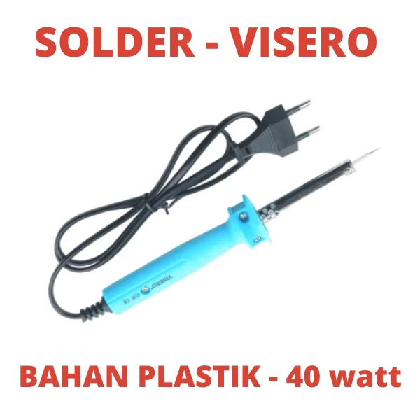 SOLDER VISERO 40 Watt GAGANG PLASTIK "SORDEL""SORDELAN""SOLDERAN ...
