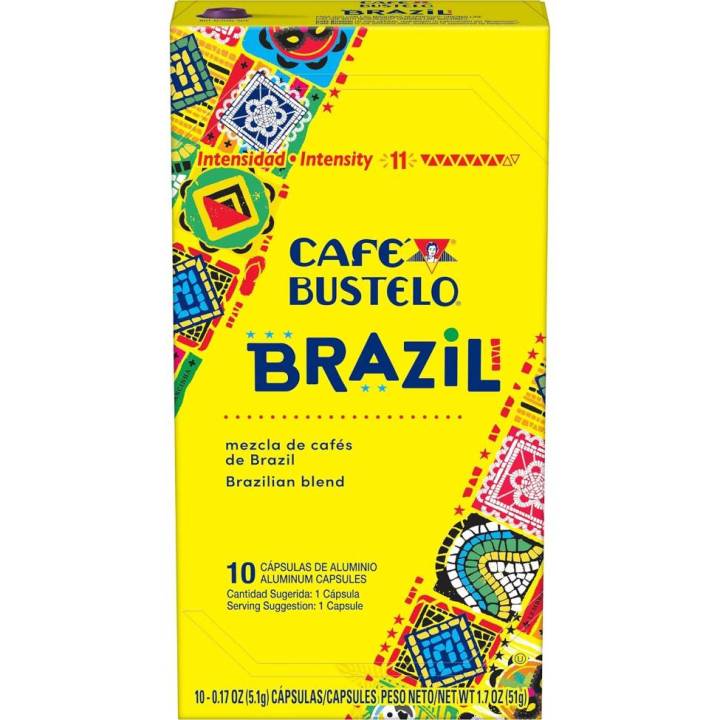 Cafe Bustelo Brazil, Box of 10 Nespresso Capsules | Lazada PH