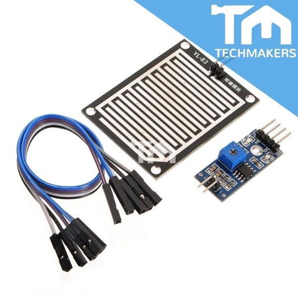 Water / Rain Drop Sensor Module Smart Home Weather Monitoring IOT For Arduino Raindrops ...