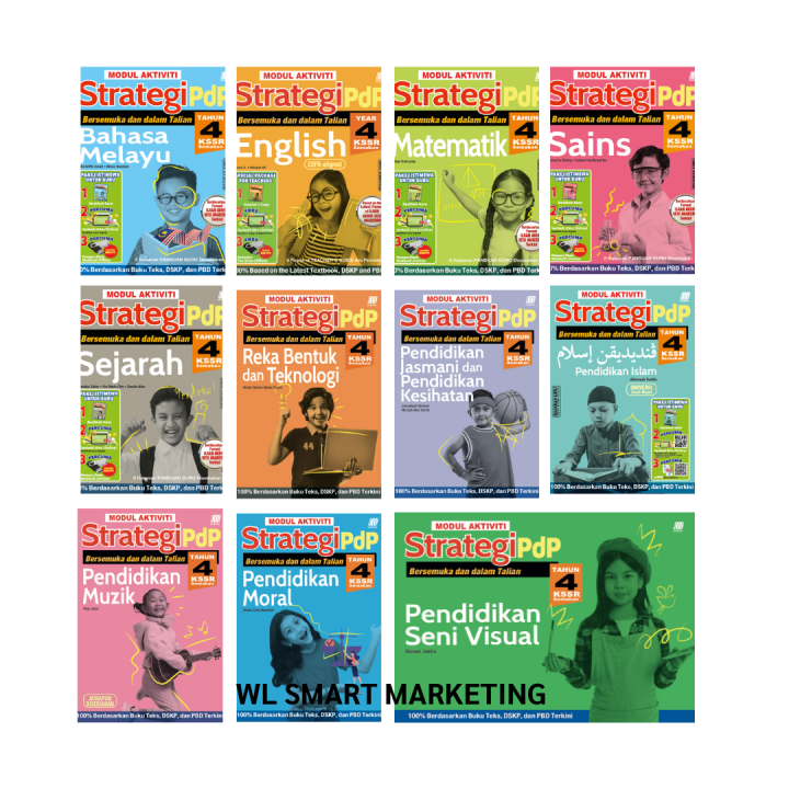 Buku Latihan: MODUL AKTIVITI STRATEGI PDP KSSR 2024 TAHUN 4 EDISI MURID | Lazada