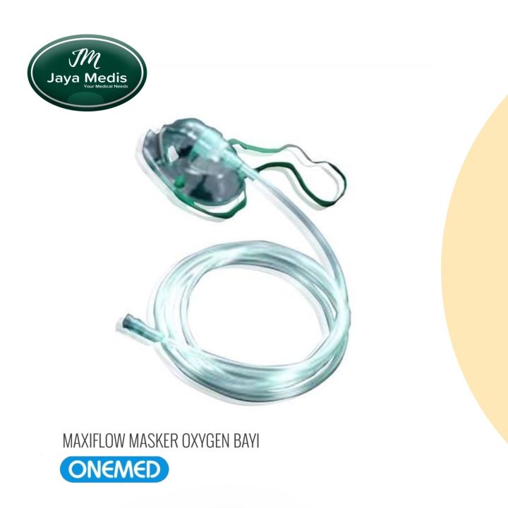 Maxiflow Bayi - Masker Oksigen - Oxygen Mask | Lazada Indonesia