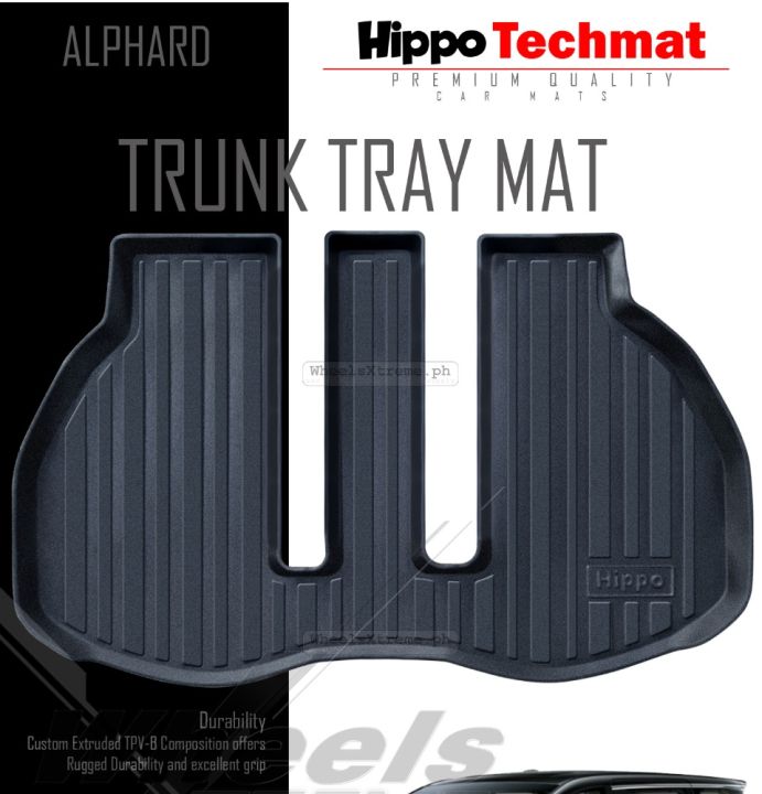 Toyota ALPHARD 2015 to 2025 TRUNK / CARGO TRAY Hippo Thailand Techmat ...
