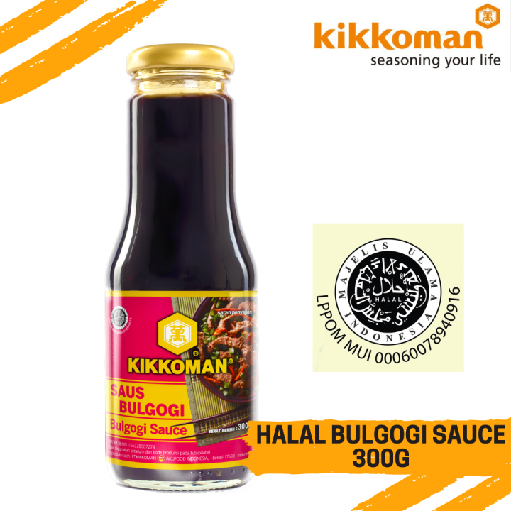 Kikkoman Halal Bulgogi Sauce 300g/2L | Lazada