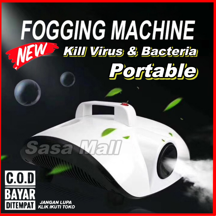[COD] Mesin Alat Fogging Disinfectan Portable Fogging Machine Mesin Alat Disinfektan Asap Rumah ...