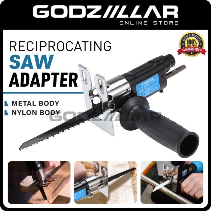 Reciprocating Saw Adapter | Metal & Nylon Converter | For Electric ...