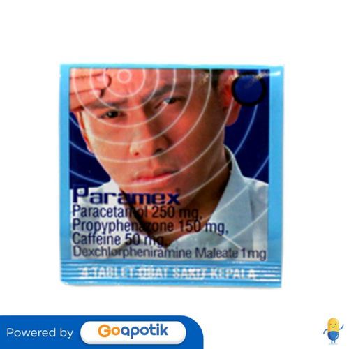 Paramex Strip 4 Tablet | Lazada Indonesia
