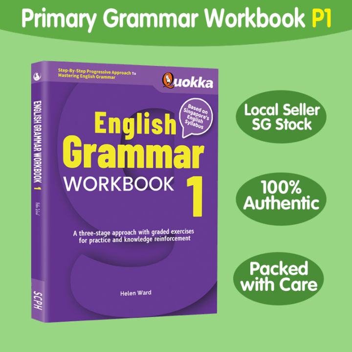 English Grammar Workbook Primary 1-6 Singapore Primary School English ...