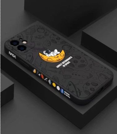 MOR Case Samsung A14 5G A34 A54 Casing Dove Cute Astronot Hybrid Matte ...