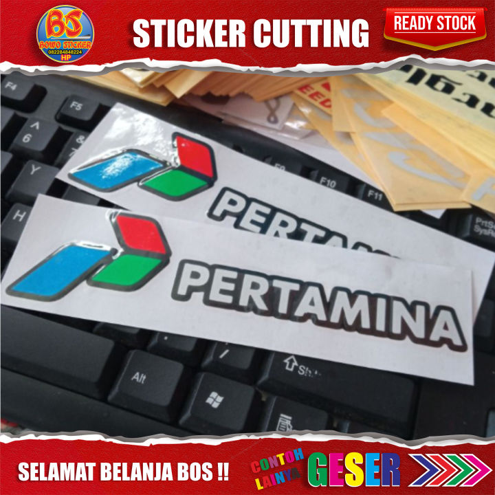 STIKER CUTTING PERTAMINA PANJANG sticker bukan printing | Lazada Indonesia