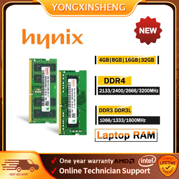 Original SK Hynix RAM 8GB 4GB 16GB DDR4 2666 2400 2133 3200MHz 260-Pin SODIMM 1.2V PC4 ...