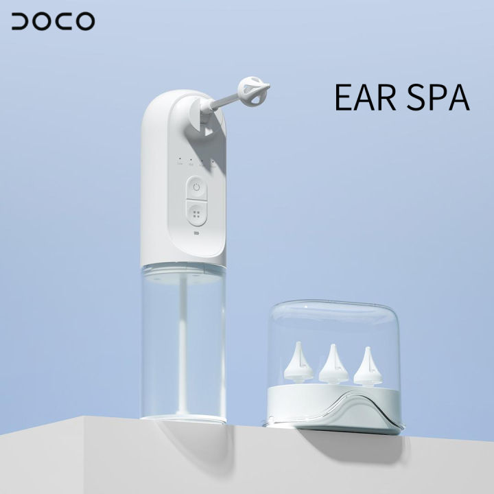 DOCO Electric Ear Wash Device Ear Cleanser Gentle Wash Ear SPA Earwax ...