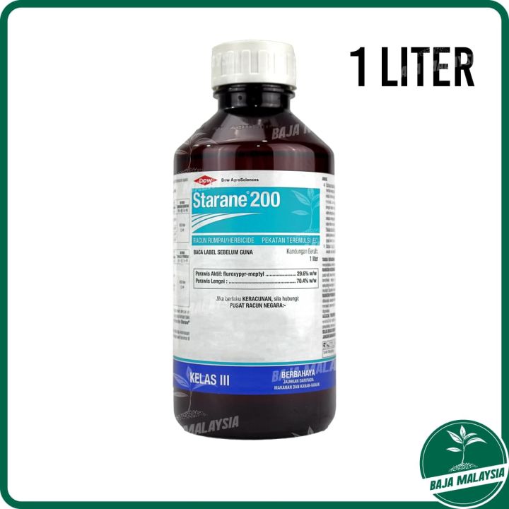 DOW Starane 200 fluroxypyr-meptyl 29.6% Racun Rumput Racun Rumpai 1 ...