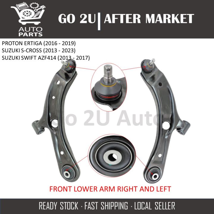 FRONT LOWER ARM RIGHT AND LEFT - RIGHT 45201-77J00 LEFT 45202-77J00 ...
